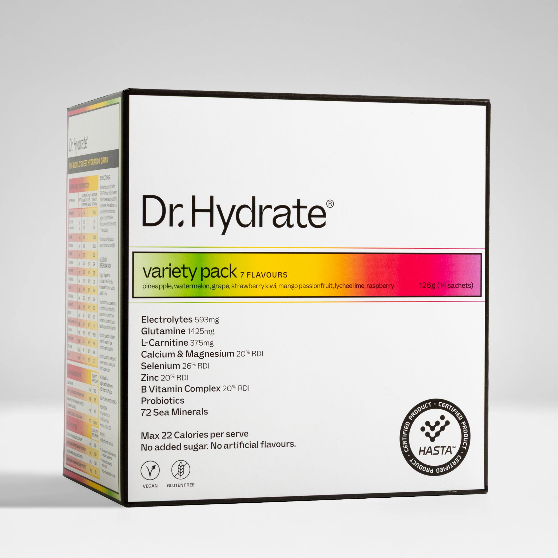 Dr. Hydrate Variety Sachet Pack (7 Flavours) – Wholesale Dr. Hydrate