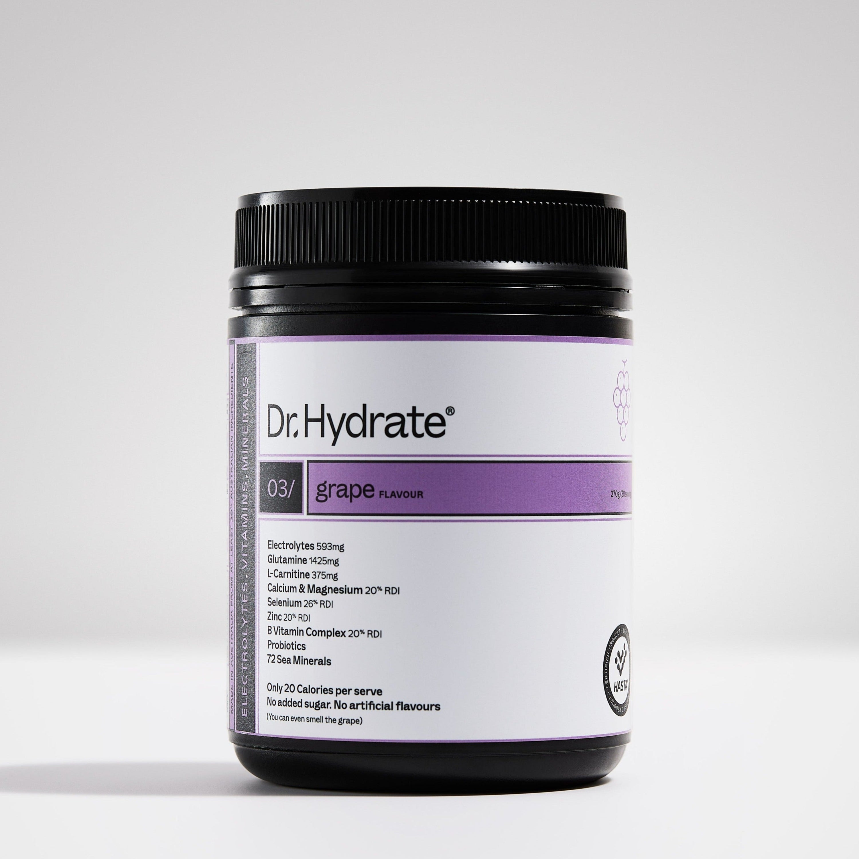 Dr. Hydrate Grape Jar – Wholesale Dr. Hydrate